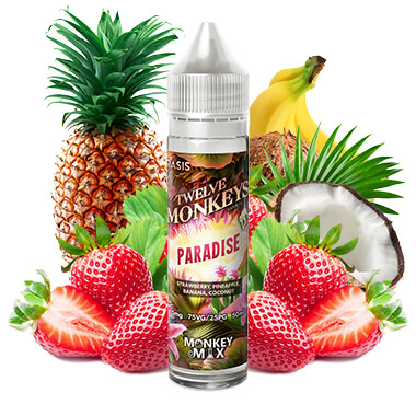 E-liquide Paradise 50ml - Oasis - Twelve Monkeys