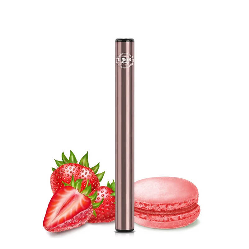 Kit Cigarette électronique Vape Pen Macaron à la Fraise - Dinner Lady ...