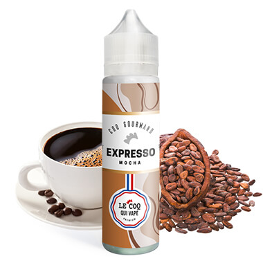 E-liquide Expresso Mocha 50ml - Le Coq Qui Vape