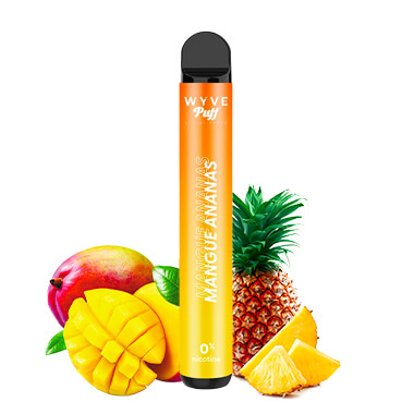 Puff Wyve Mangue / Ananas - Liquidarom - Puff à usage unique - 0, 10 ...