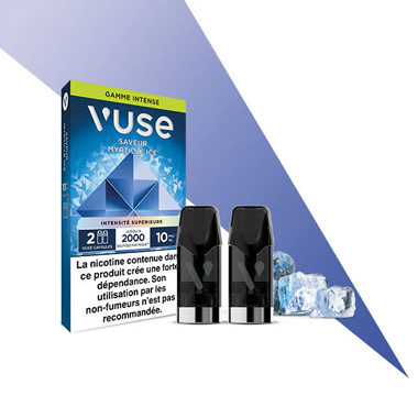 Capsules ePod Myrtille Ice - Vuse - Deux capsules de recharge pour ePod ...