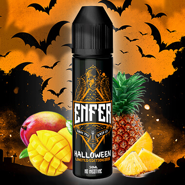 E-liquide ENFER Halloween 50ml - Spécial Edition - Vape 47 - Mangue Ananas