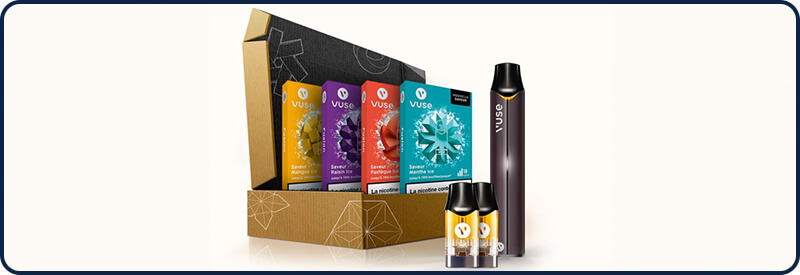 Kit Vuse Pro 950 Fruits Rouges Intense - Vuse