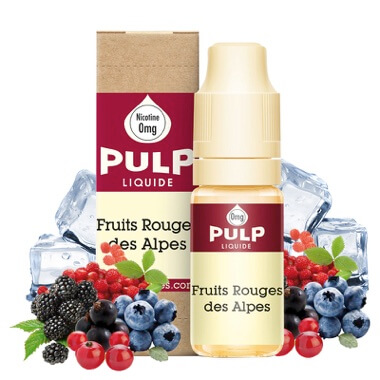E-liquide Fruits Rouges des Alpes - Pulp - Liquide fruitée français 10ml