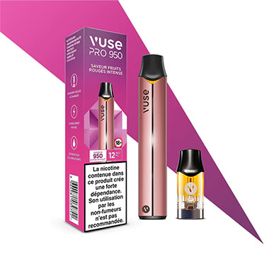 Kit Vuse Pro 950 Fruits Rouges Intense - Vuse