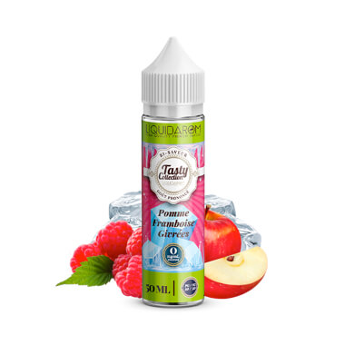 E-liquide 50ml Pomme Framboise Givrées - Tasty Collection - Liquid'Arom