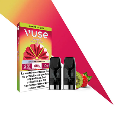 Capsules ePod Fraise Kiwi - Vuse - Deux capsules de recharge pour ePod ...