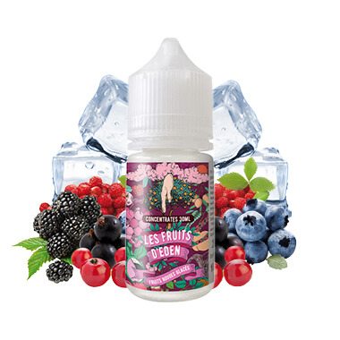 Arôme Fruits Rouges Glacés 30ml - Les Fruits d'Eden - Le Coq Qui Vape ...