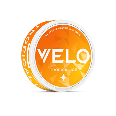 Pouches Tropical Ice - VELO - Sachets de nicotine