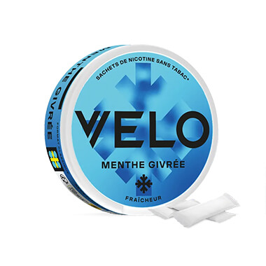 Pouches Menthe Givrée - VELO - Sachets de nicotine