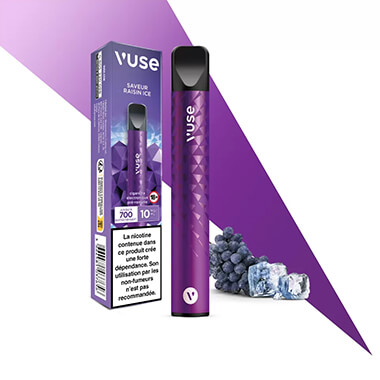 E-cigarette Vuse Puff 700 Raisin Ice