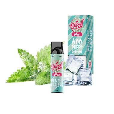 Capsule Wpuff Pod - Menthe Fraîche - Liquideo