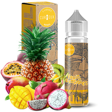 E-liquide Fruits Exotiques 50ml - Natural - CURIEUX E-liquide - E ...