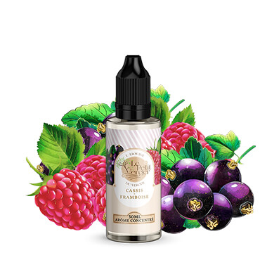 Concentre DIY Cassis Framboise 30ml - Le Petit Verger